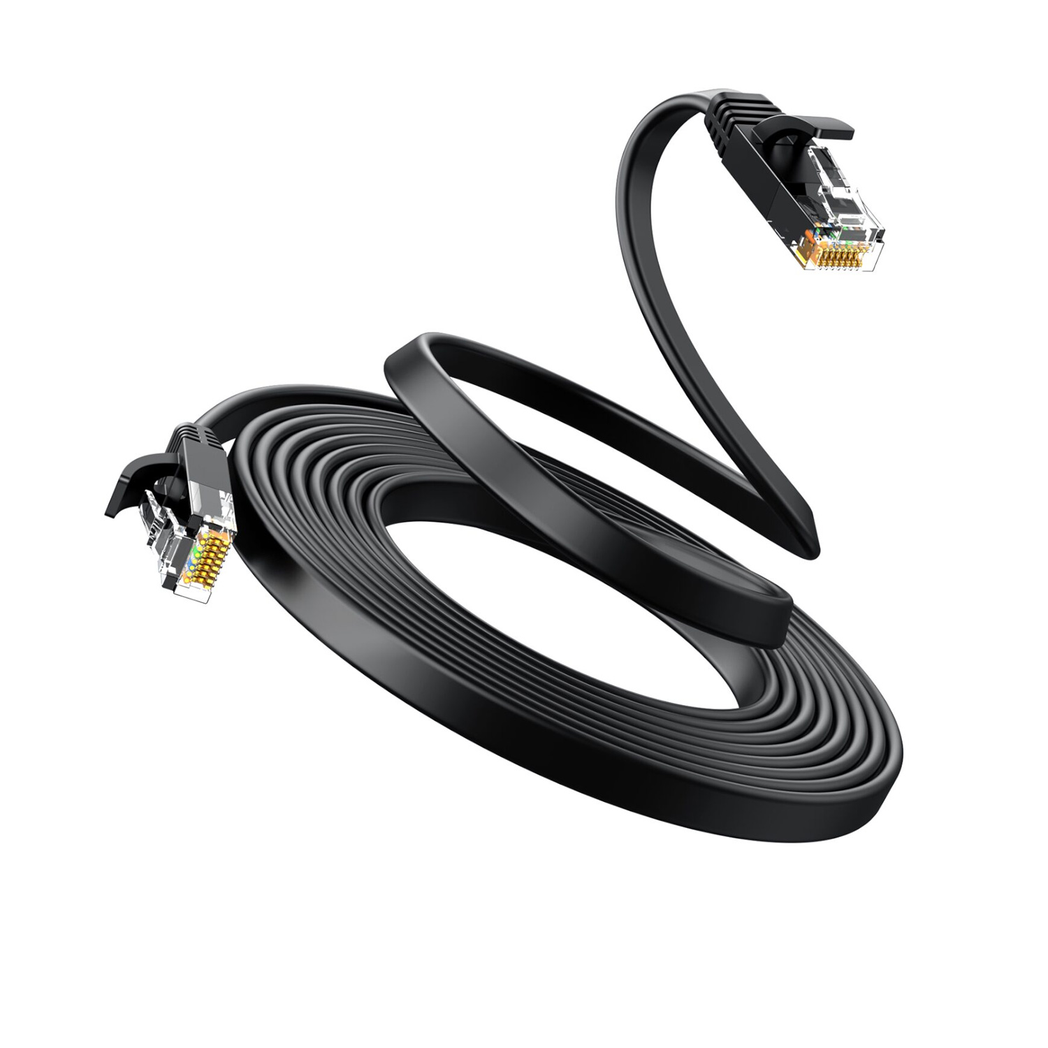 Cable Ugreen Ethernet Cat6 1m Cobre Puro Negro NW101-50191 – Quest Time Perú