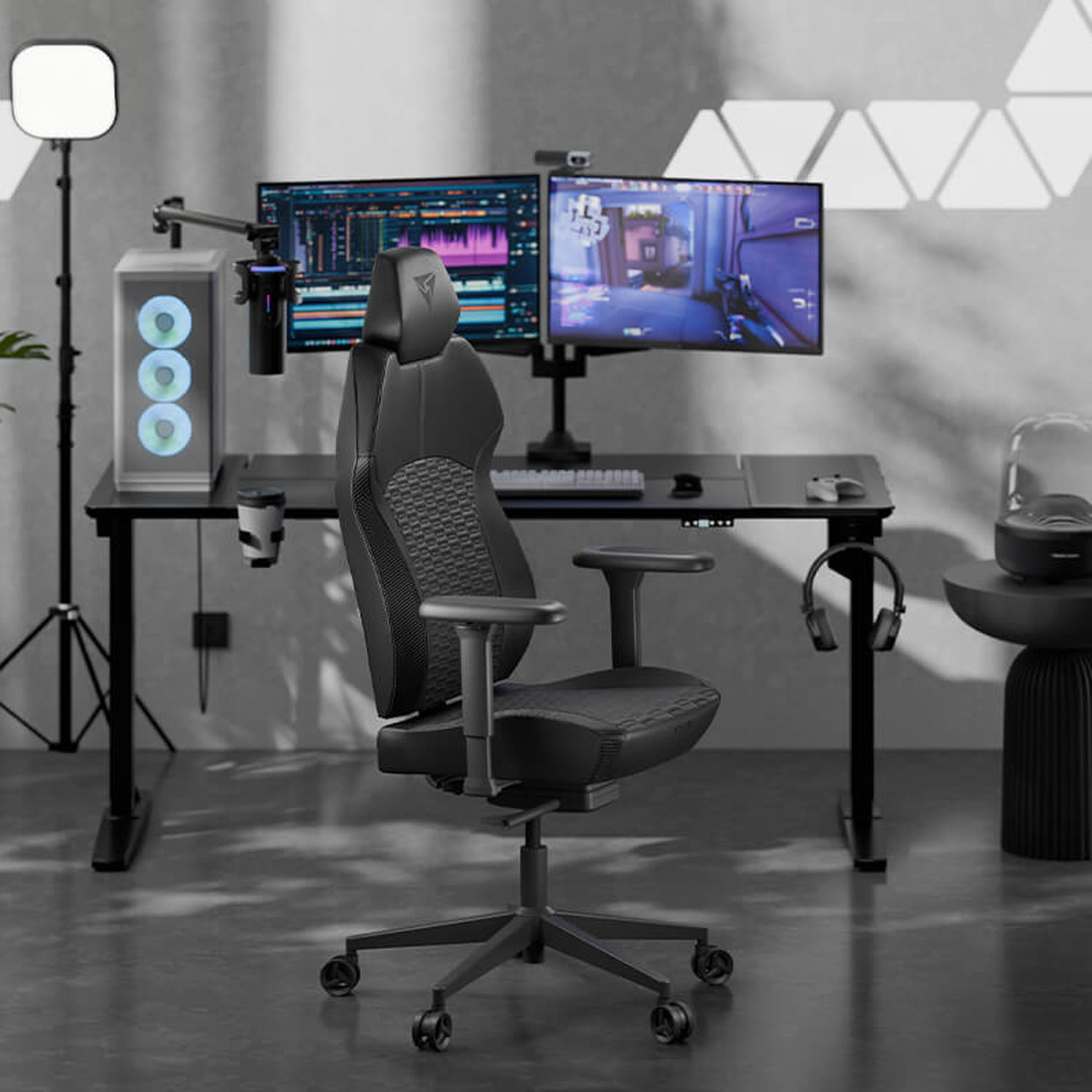 Silla Gamer Thunderx3 Solo 360 Racer Black – Quest Time Perú